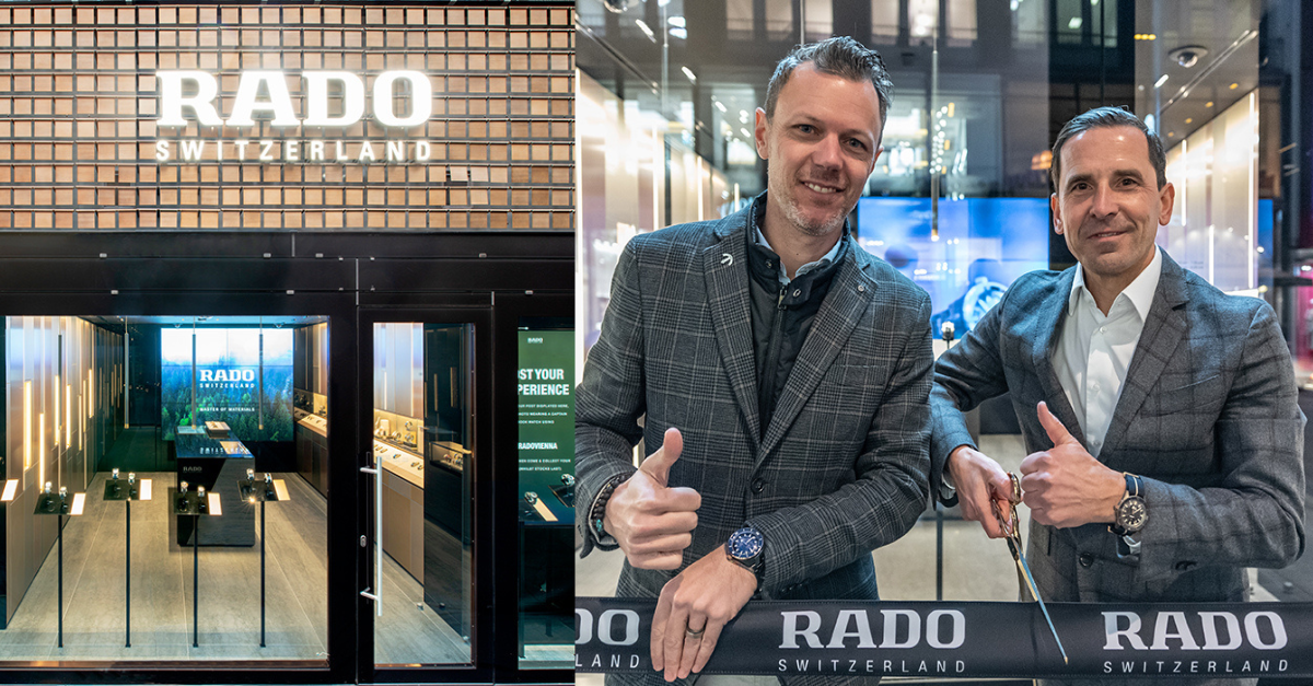 Rado Boutique in Wien erstrahlt in neuem Design | DerJuwelier.at