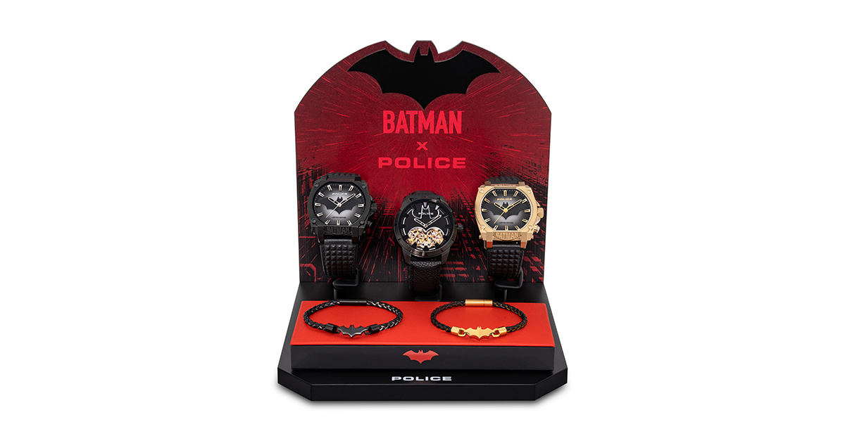 Jetzt bei Timemode: BATMAN x POLICE Uhren- und Schmuckkollektion ...