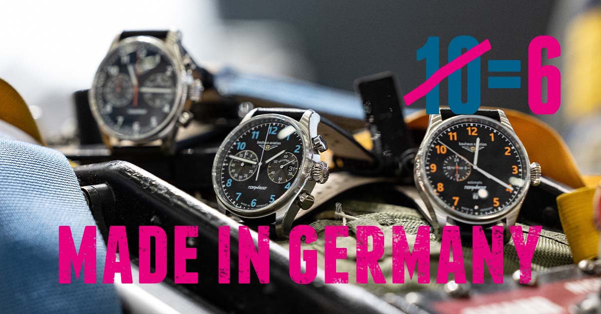 Die 6 Segmente des Uhrenfachexperten: Made in Germany | DerJuwelier.at